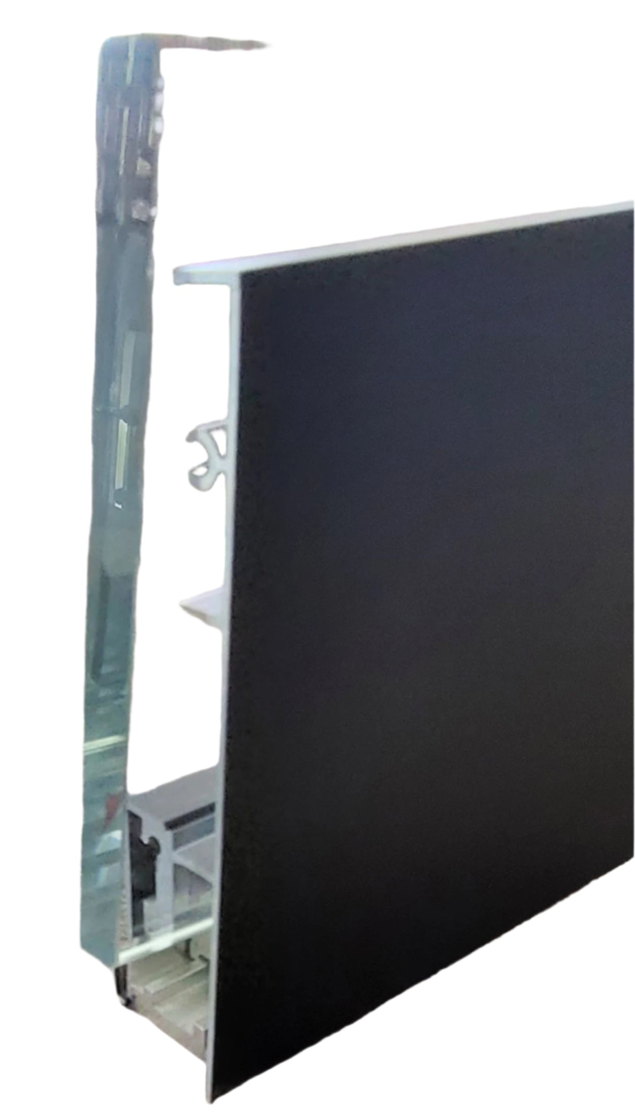 ICUCHMEC10BLOCK-4" Mechanical Wedge Channel 12ft For Glass 10mm Glass